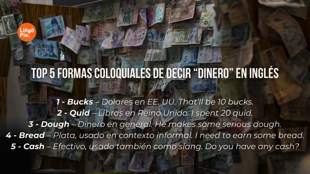 Dinero en inglés: 25+ palabras y frases que necesitas saber