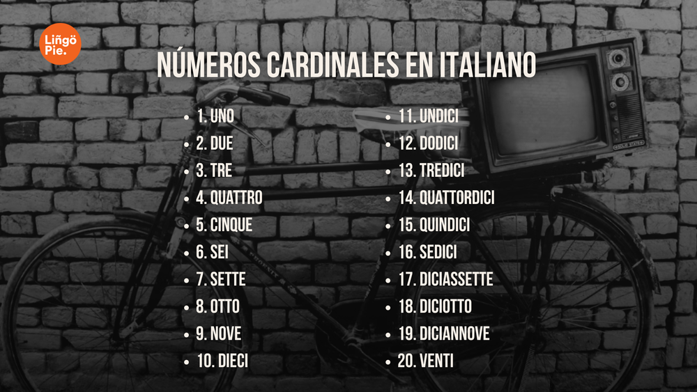 Números en Italiano del 1 al 1000 [Una Guía Completa]